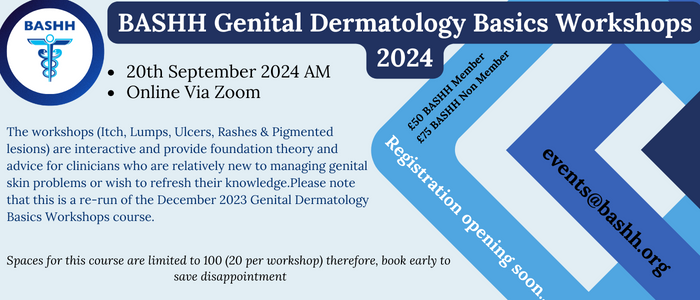 BASHH Genital Dermatology Basics Workshops | BASHH